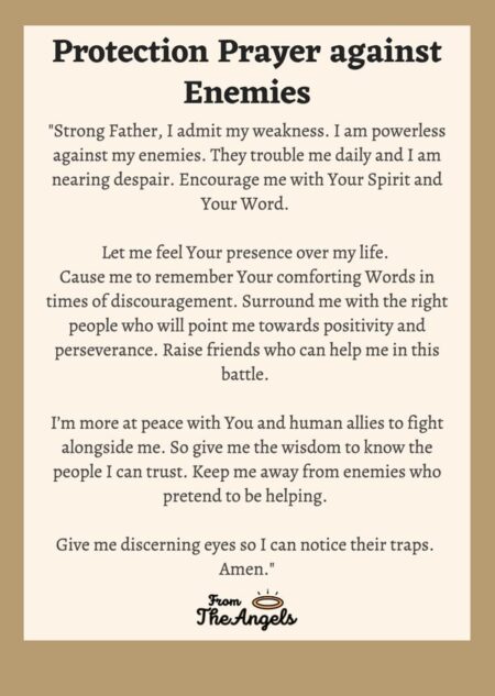 7 Unfailing Prayers for Enemies to Leave me Alone
