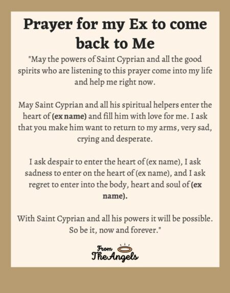 7 Prayers For My Ex To Come Back To Me Very Powerful