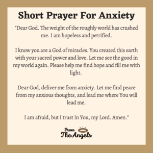 7 Powerful Prayers For Anxiety Worry And Fear: With Images