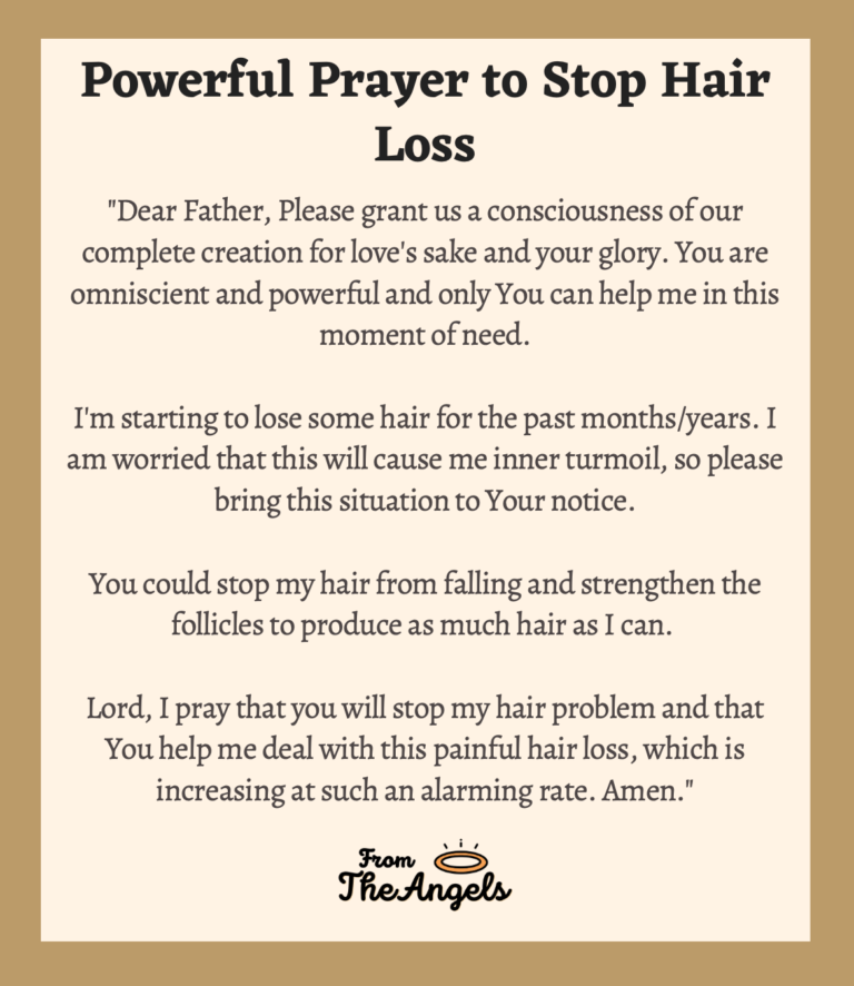 5 Prayers for Hair Growth and Loss: Grow Quickly and Strong