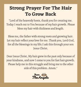 5 Prayers for Hair Growth and Loss: Grow Quickly and Strong