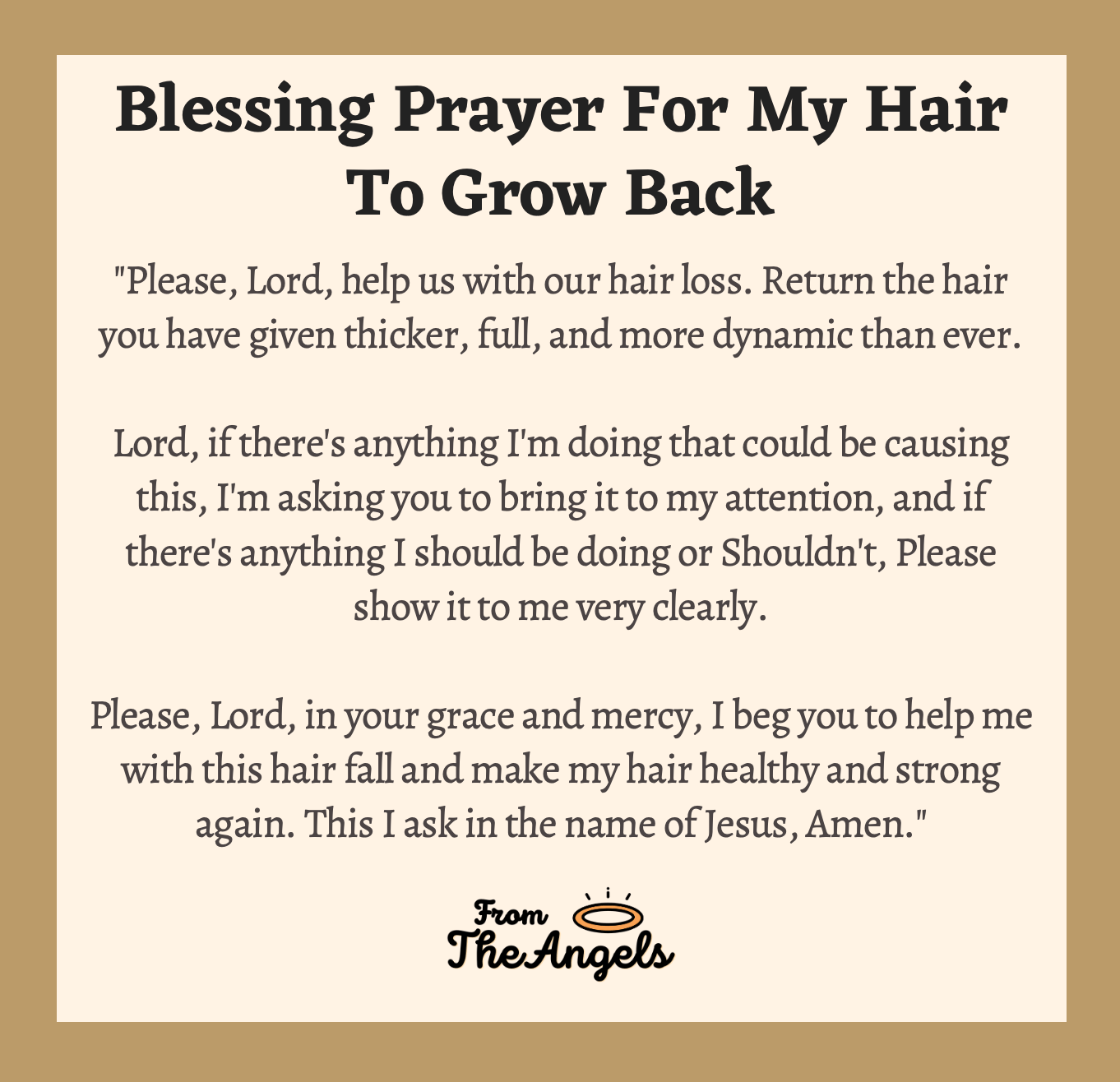 5 Prayers for Hair Growth and Loss: Grow Quickly and Strong