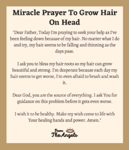5 Prayers for Hair Growth and Loss: Grow Quickly and Strong