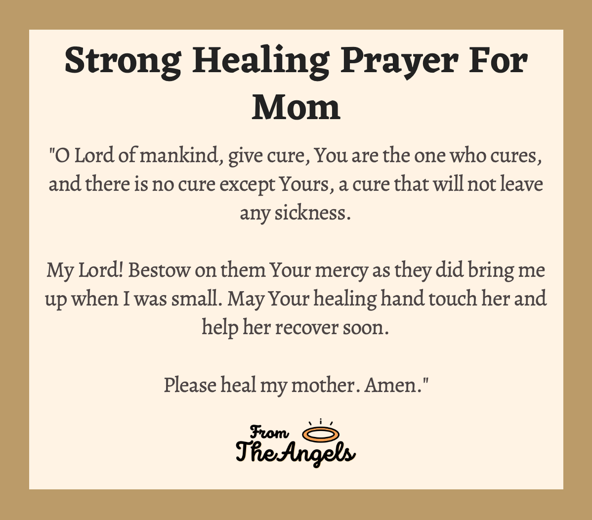 7 Beautiful Daughter's Prayer For Her Mother: Recovery & Healing