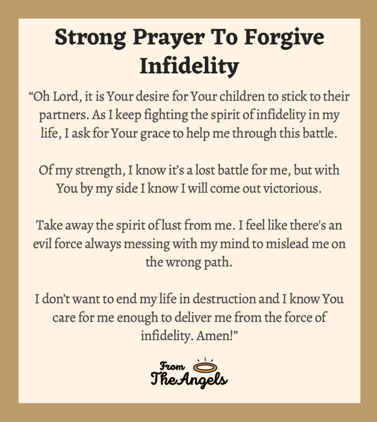 8 Prayers For The Forgiveness Of Adultery: Restore the Love