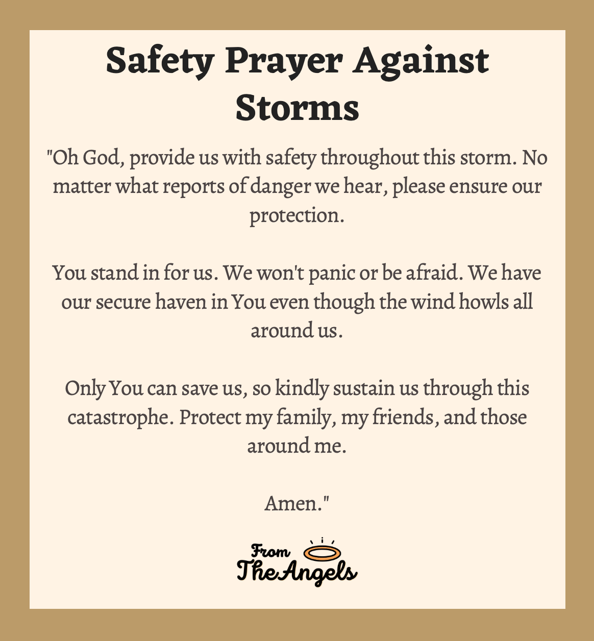 7 Prayers For Protection Against Storms, Floods, And Hurricanes