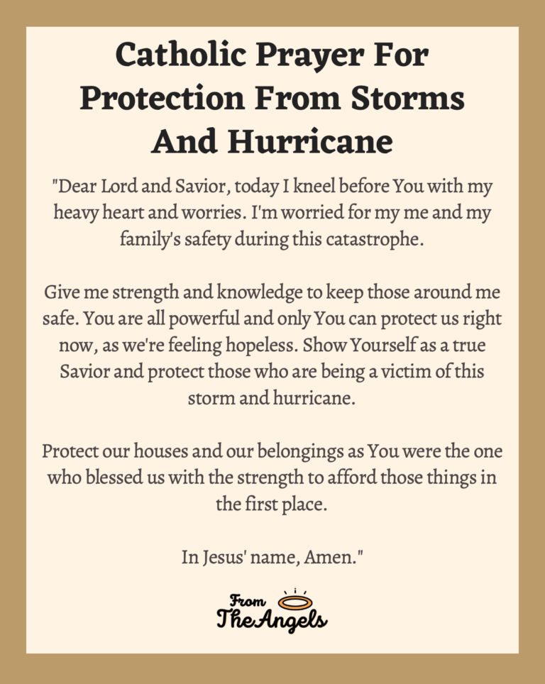 7 Prayers For Protection Against Storms, Floods, And Hurricanes
