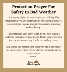 7 Prayers For Protection Against Storms, Floods, And Hurricanes