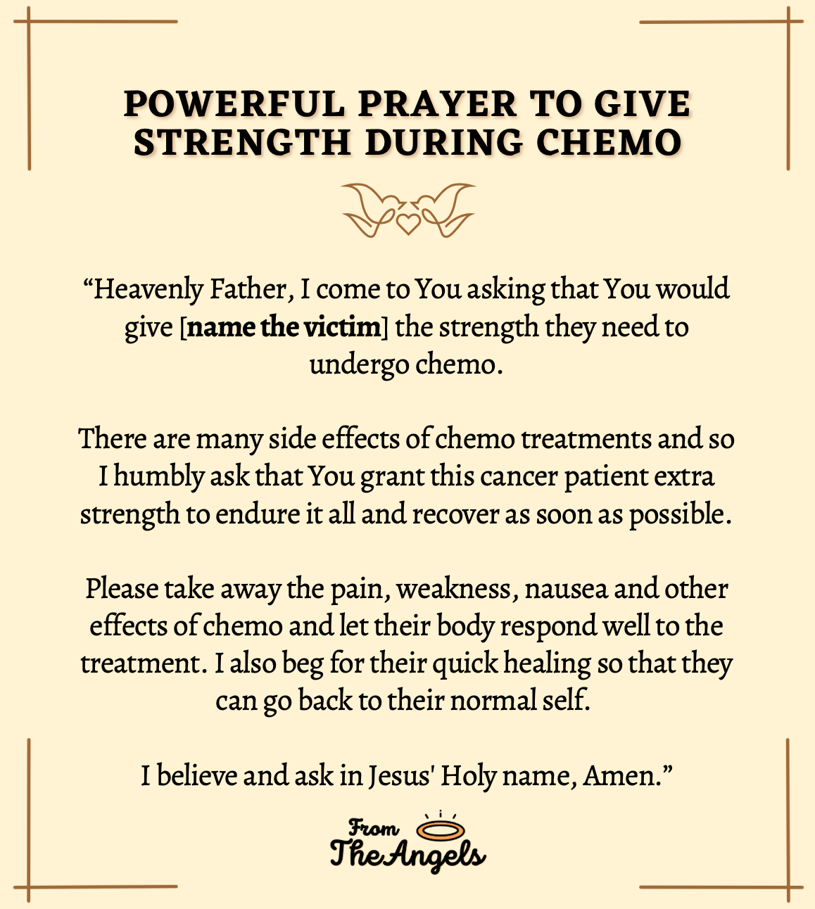10 Miracle Prayers for Cancer Patients and Families