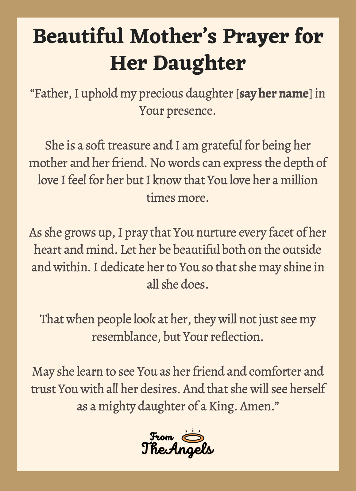 10 Prayers For My Daughter: Protection, Strength & Health